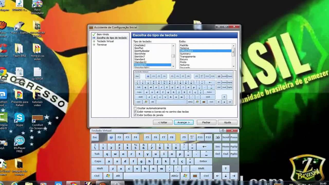 Tutorial Keyboard (Teclado Virtual) - YouTube