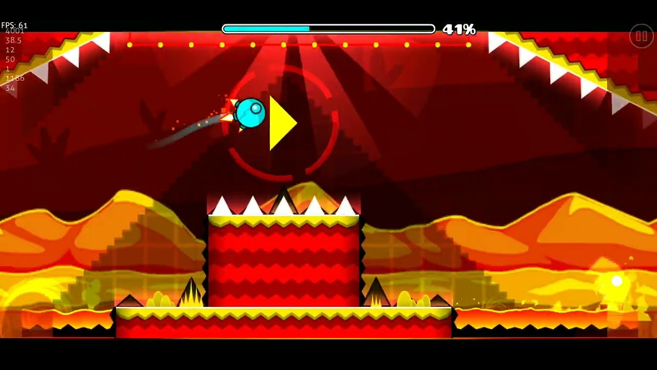 Geometry Dash blizzard #1 - YouTube