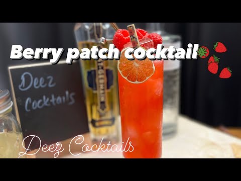 Berry Patch cocktail - YouTube