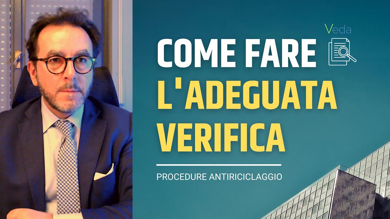 Come fare l'adeguata verifica antiriciclaggio - YouTube