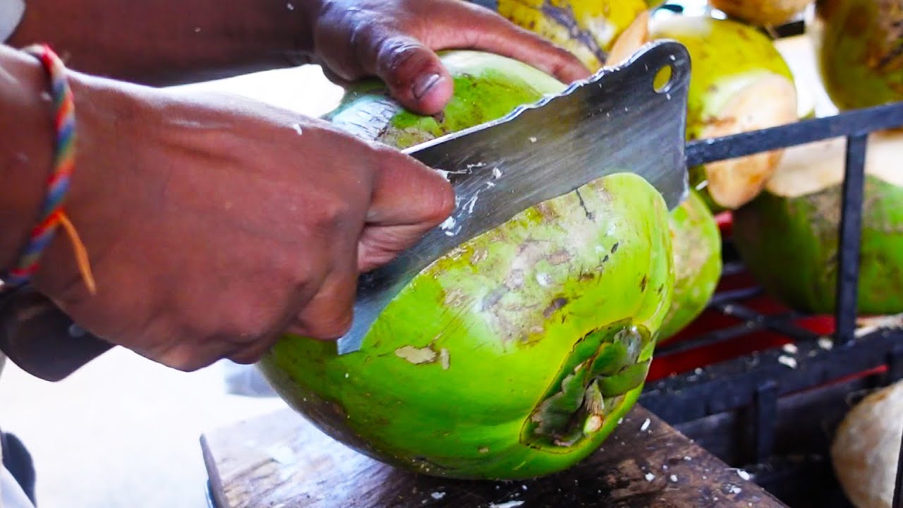 So Satisfying! Hard Working Men are Extremely Skillful in Cutting ...