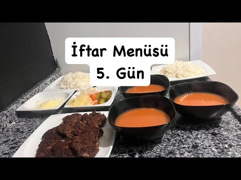 İftar Menüsü 5. Gün! Ramazan Sofrası!
