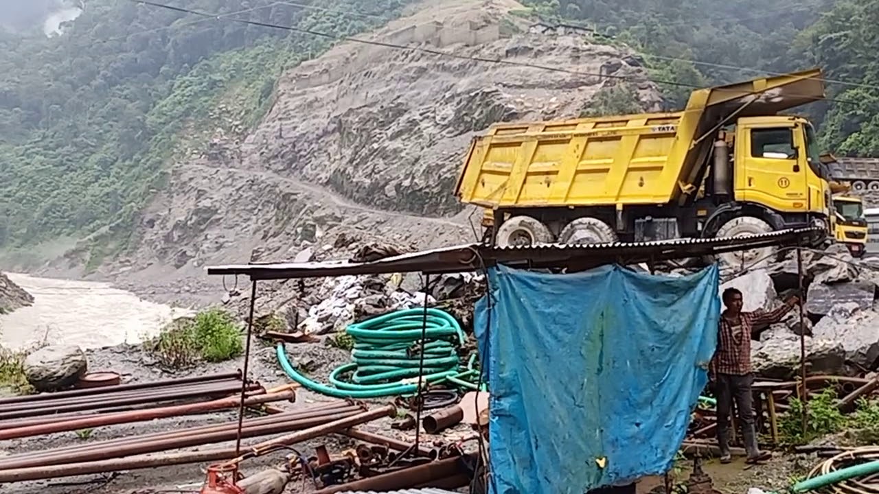900MW Arun -3rd Hydroelectric Project constructing work - YouTube