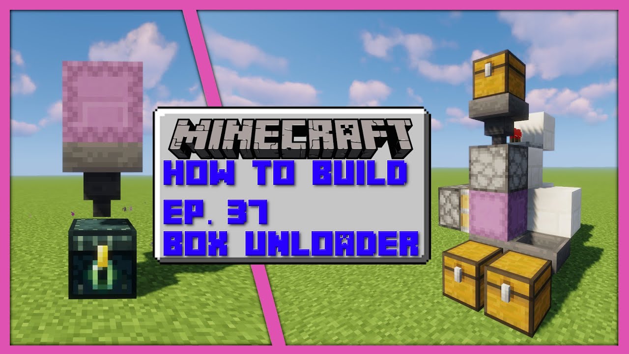 Shulker Box Entladestation / Unloader [schnell & einfach] | Minecraft ...
