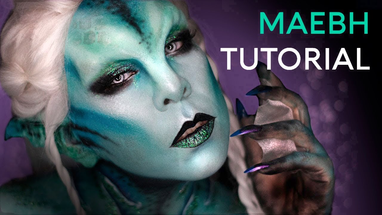 Mermaid Siren Makeup | FX Prosthetic Body Paint Tutorial - YouTube