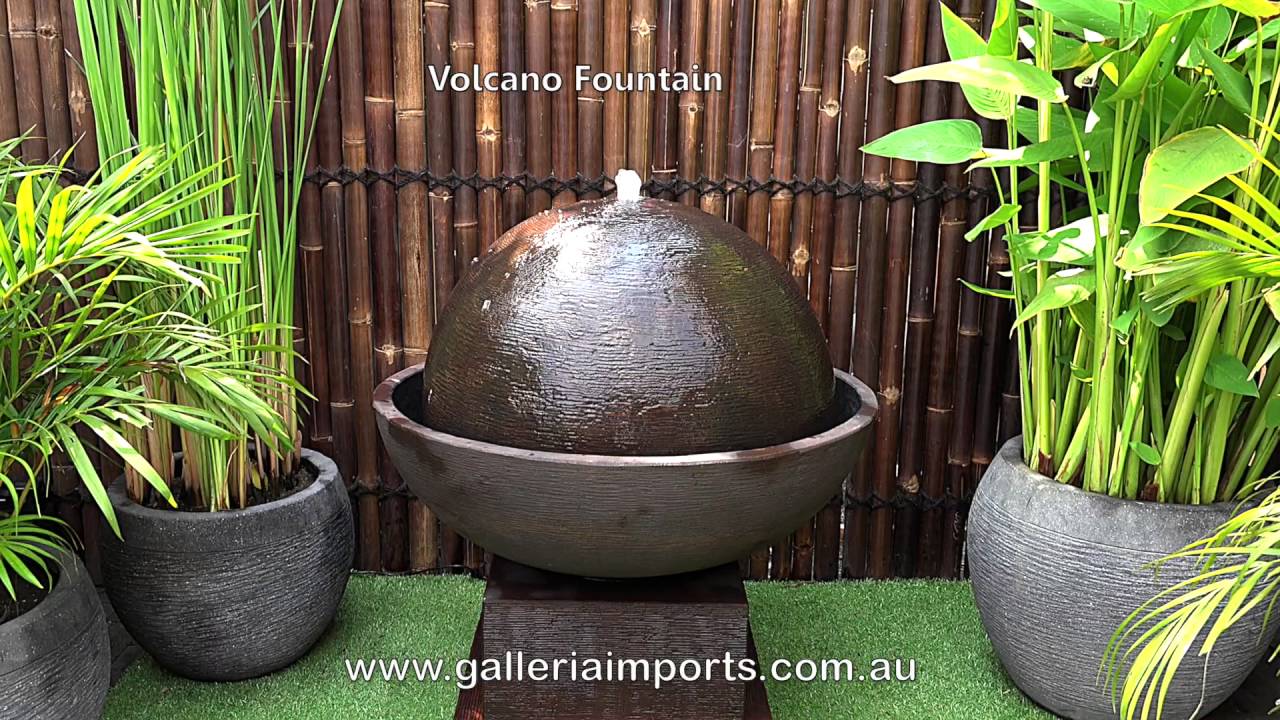 Volcano Fountain - YouTube