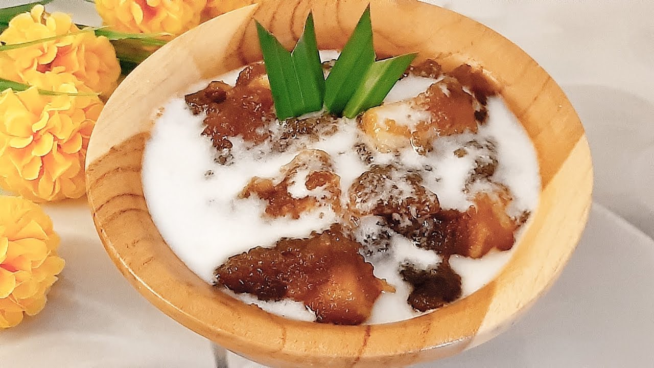 Resep dan Cara Membuat Bubur Sagu Ambon - YouTube