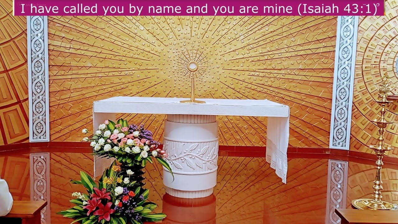 Prayer for Vocations, In the presence of the Divine Master - YouTube