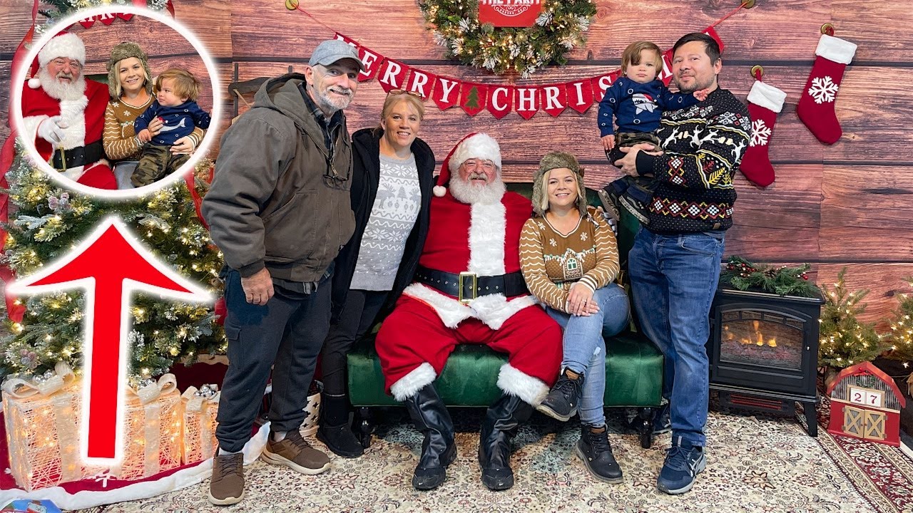 MEETING SANTA - Vlogmas Day 3 - YouTube