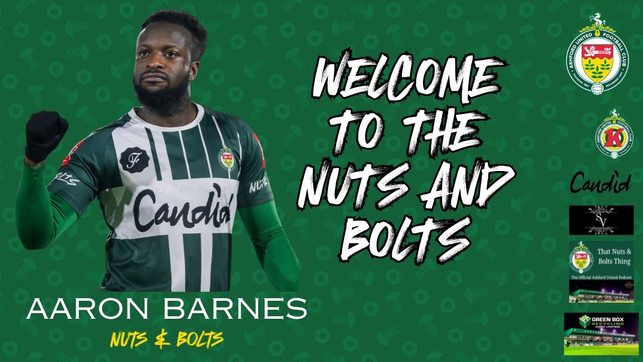 Aaron Barnes. Welcome to Ashford United. - YouTube