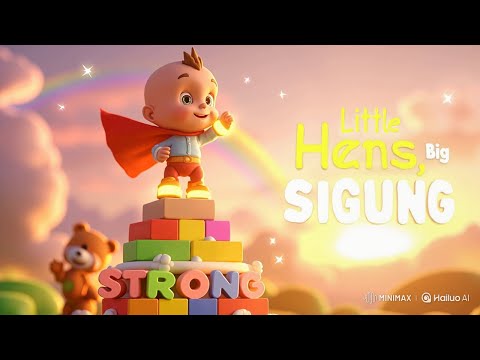 Strong Baby Poem 💪 | Empowering Kids Rhymes | Little Hands, Big Might | Motivational Baby Song