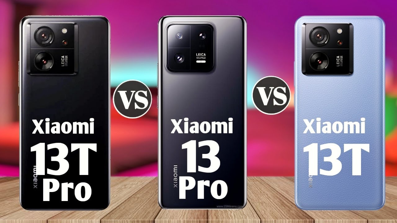Xiaomi 13t pro vs Xiaomi 13t vs Xiaomi 13 pro || Mr. SBA Tech - YouTube