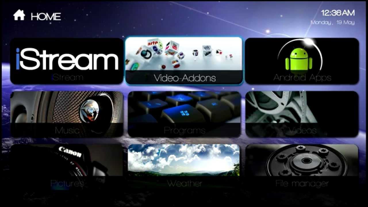 Xunity Eclipse - Xbmc Interface and Live Tv - YouTube