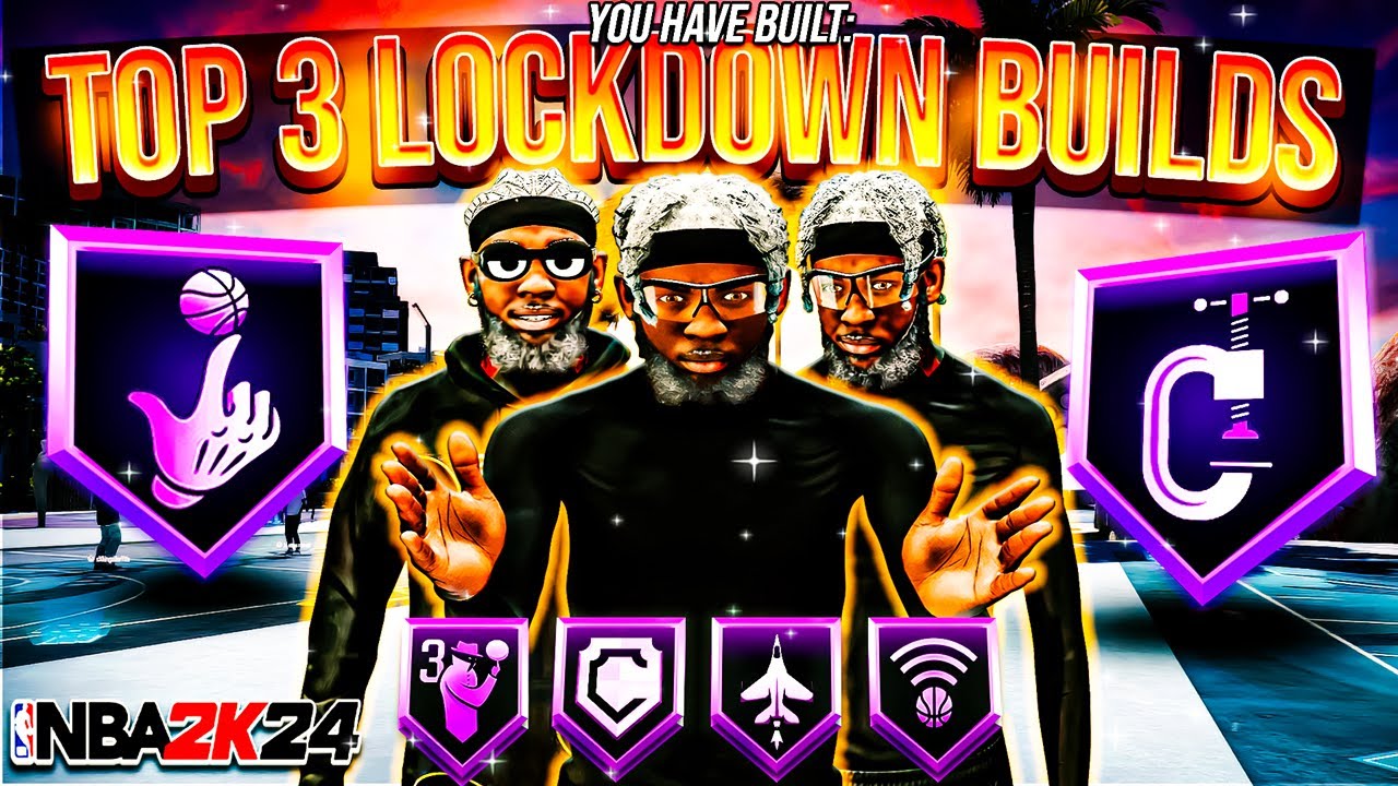 TOP 3 BEST LOCKDOWN BUILDS IN NBA 2K24 (SEASON 6) - BEST SHOOTING ...