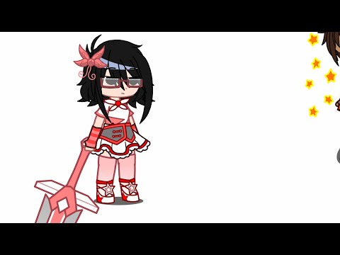 Magical girl Mincy and her comically large sword (magical girl omori AU) (idk what to put here ...