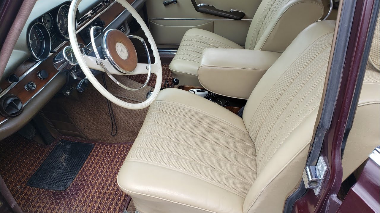 W108 classic Mercedes mechanical restoration. Walkaround and overview ...