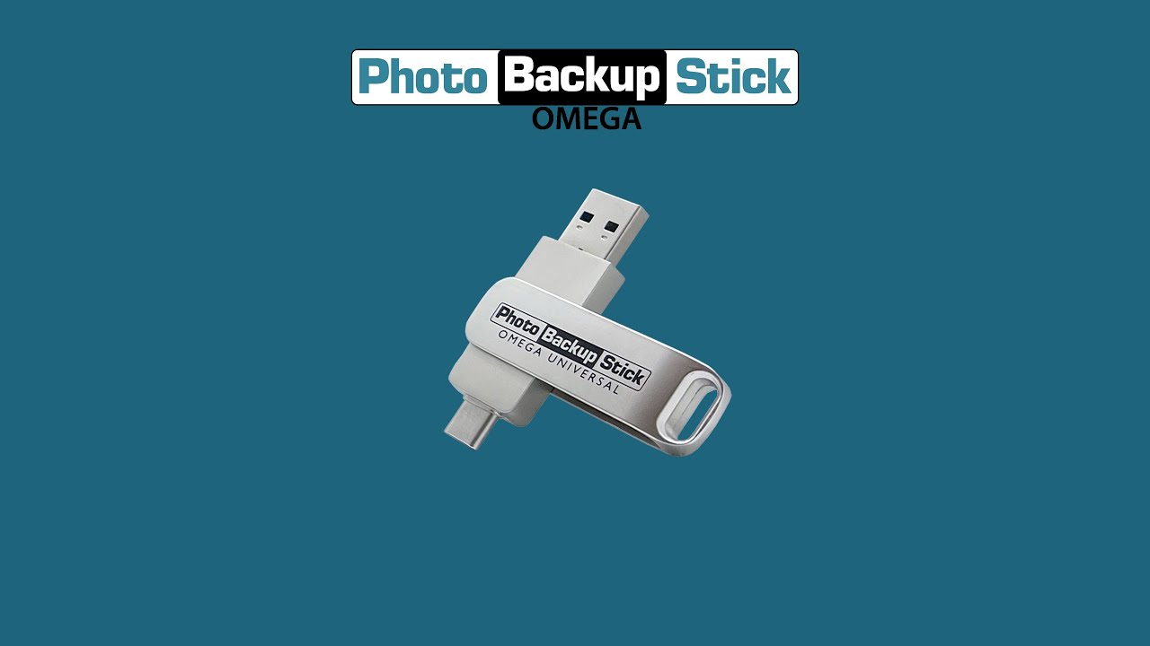 Photo Backup Stick Omega - Backing up Photos and Videos from iPhones ...