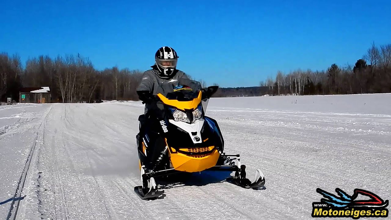 Ski-Doo MXZ Blizzard 1200 2016 - Premières impressions - YouTube