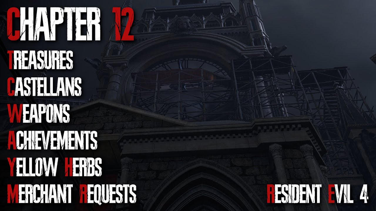 Resident Evil 4 - Chapter 12: Treasures, Castellans, Weapons, and More ...