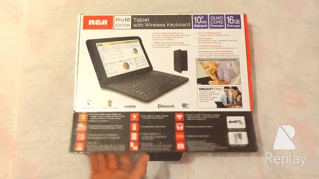 UNBOXING TABLET RCA "10 PULGADAS" - YouTube