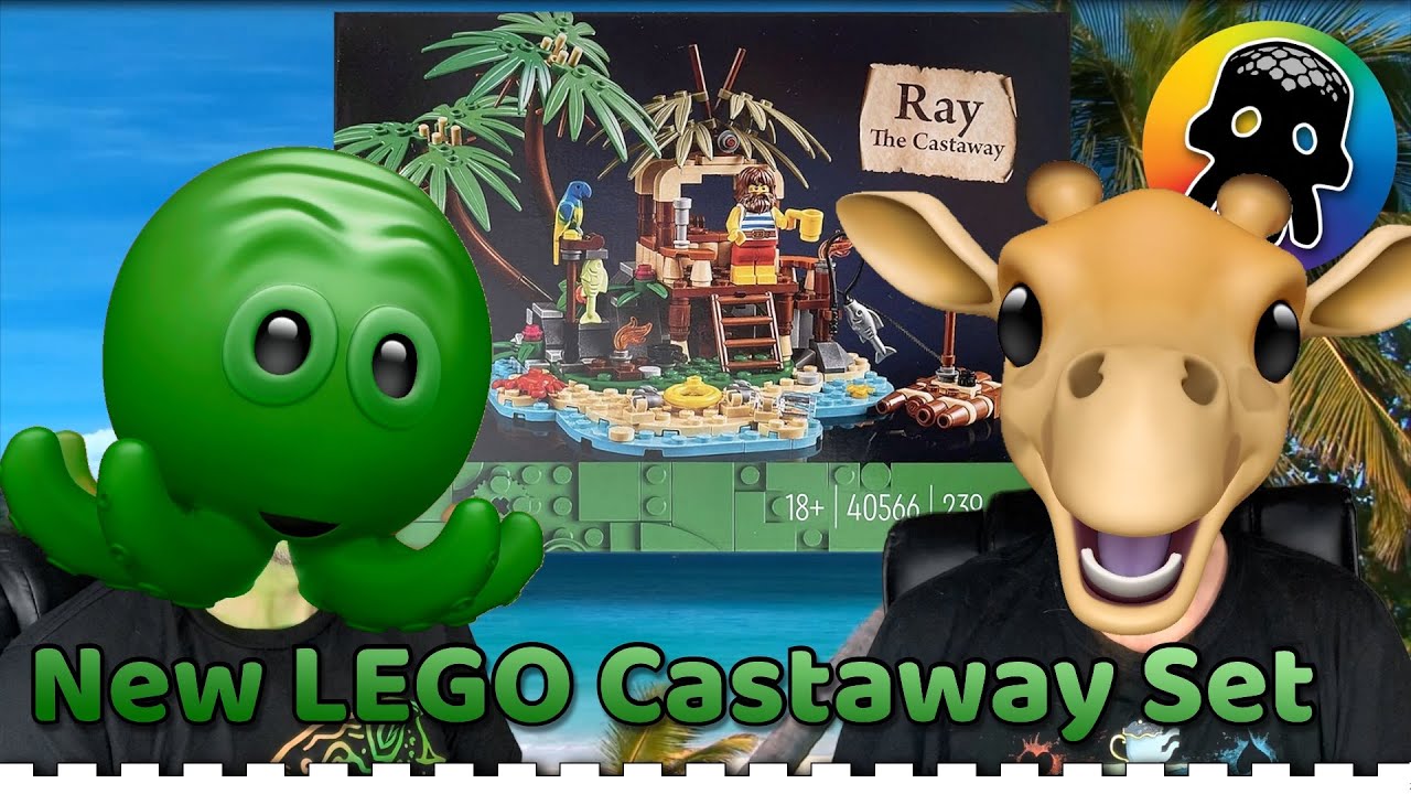 Ray the Castaway 40566 - A New LEGO Set for October - With Strings ...