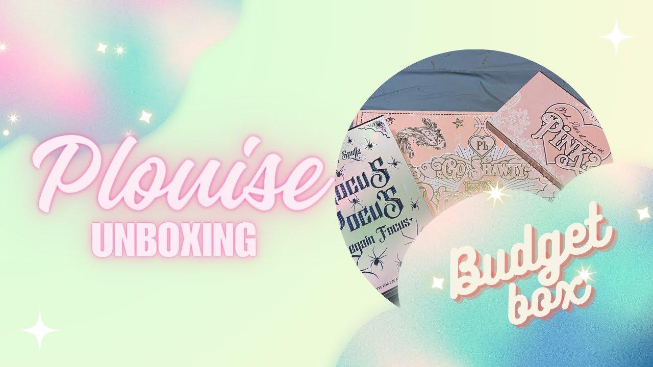 P.Louise Budget Box Unboxing - August & September Box - YouTube
