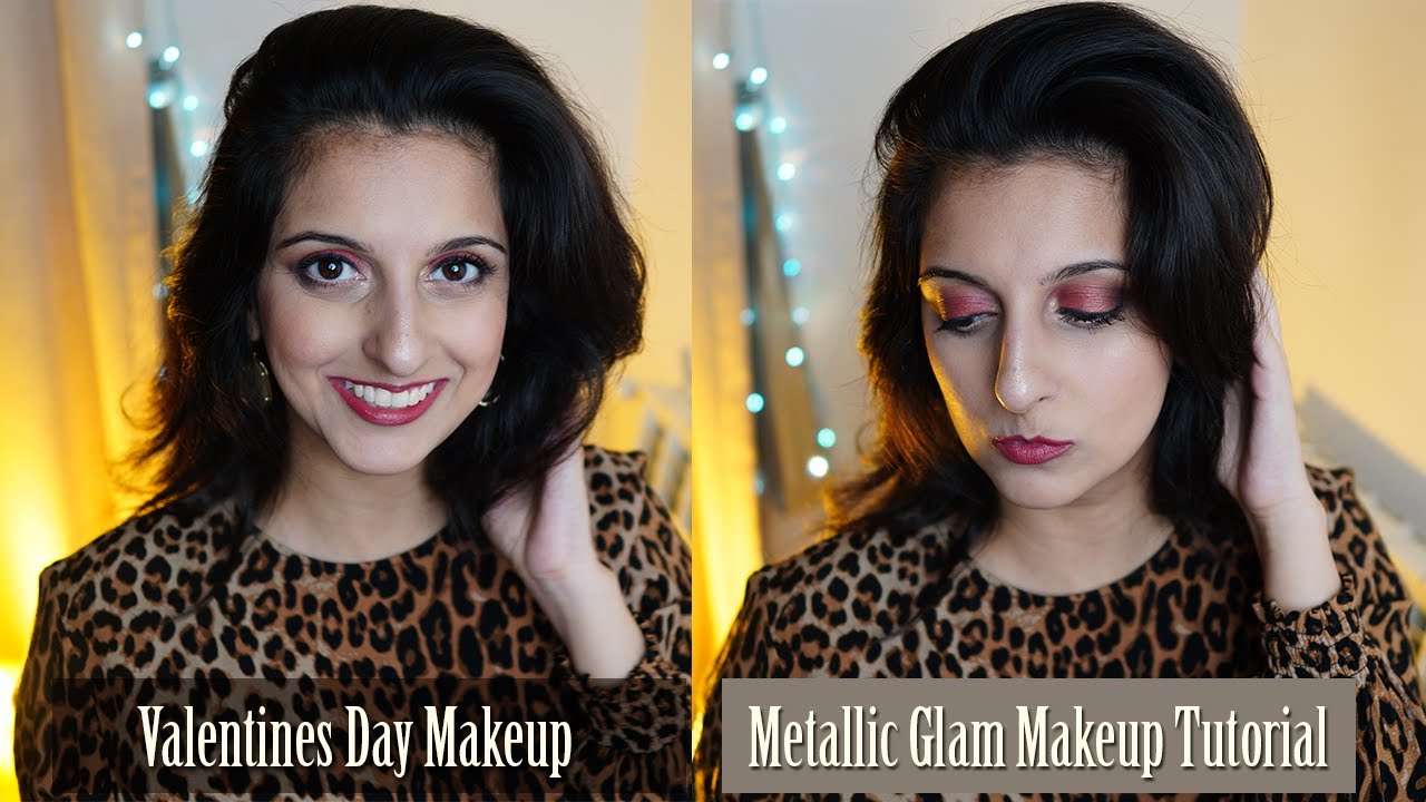 ENG SUB Metallic Glam Makeup Tutorial|Makeup for Beginners|Too Faced ...