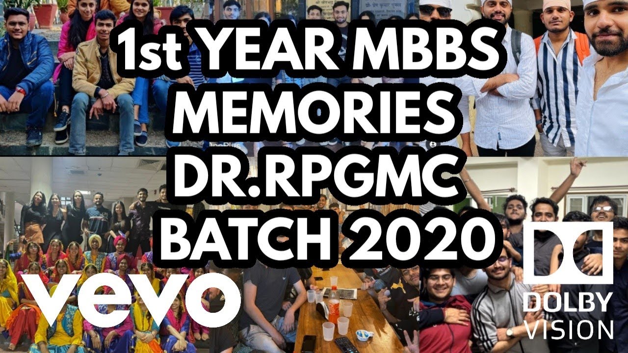 FIRST YEAR MBBS Memories||Dr.RPGMC TANDA||BATCH-2020||College Diaries ...