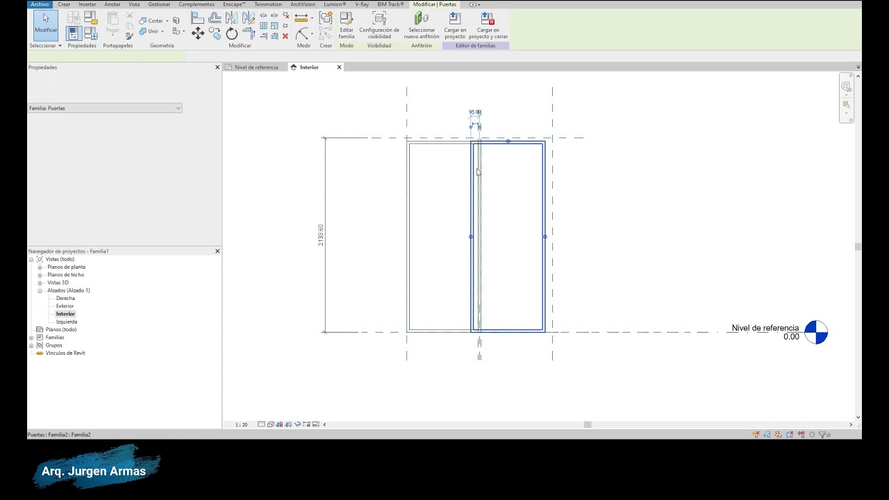 Puerta De Muro Cortina Revit FREE Revit Curtain Walls Families Now On