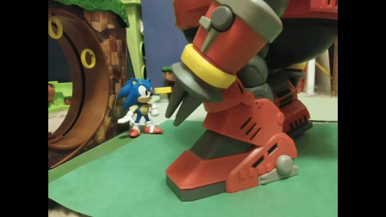 Sonic the hedgehog death egg robot battle act 3#stopmotion - YouTube
