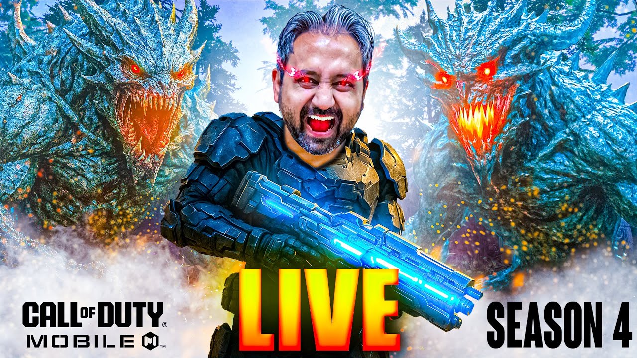 🔴 LIVE 🔴TOP 5 GUNS TESTED LIVE! | CoDM Season 4 BR Grind | Infinity ...