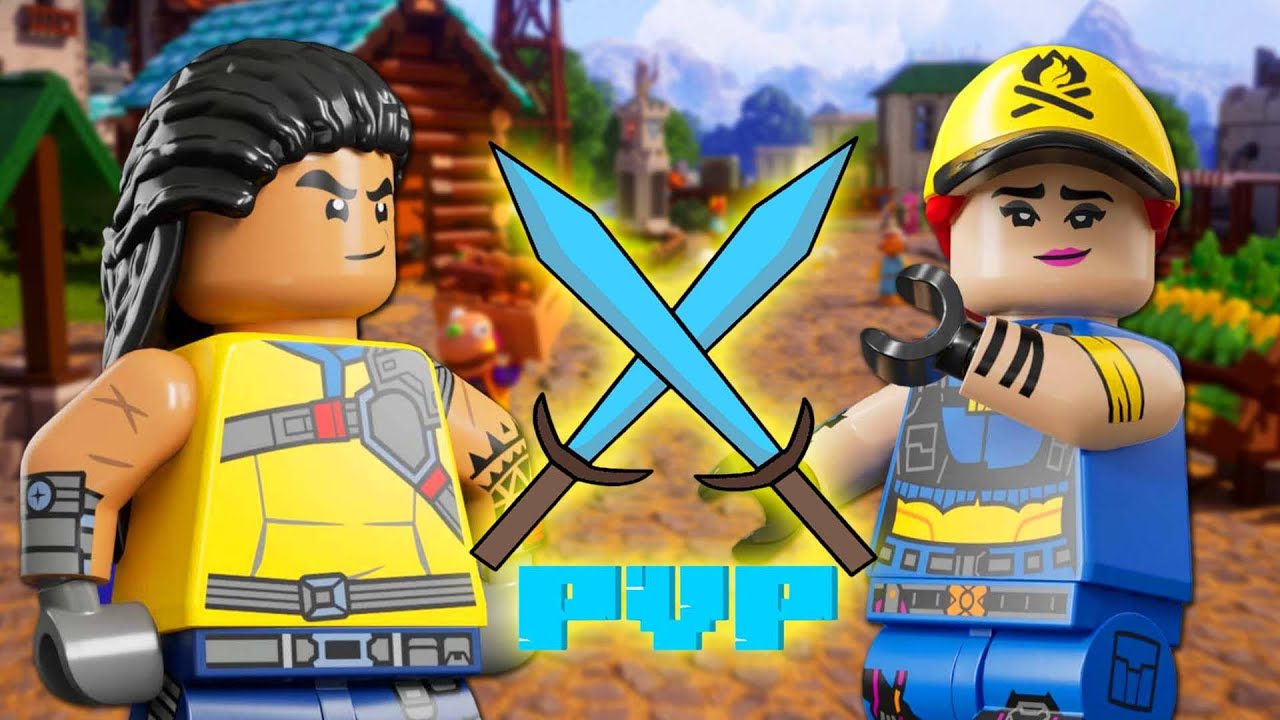 COMO JUGAR EL NUEVO MODO PVP O FUEGO AMIGO EN LEGO FORTNITE - YouTube