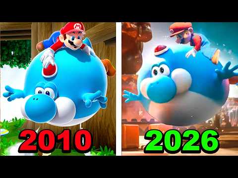 Evolution of Blimp Yoshi (2010-2026)