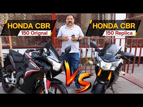 Honda CBR 150 Orginal VS Replica 150 | Specs | Exhaust Sound | Heavy Bike | Top Speed
