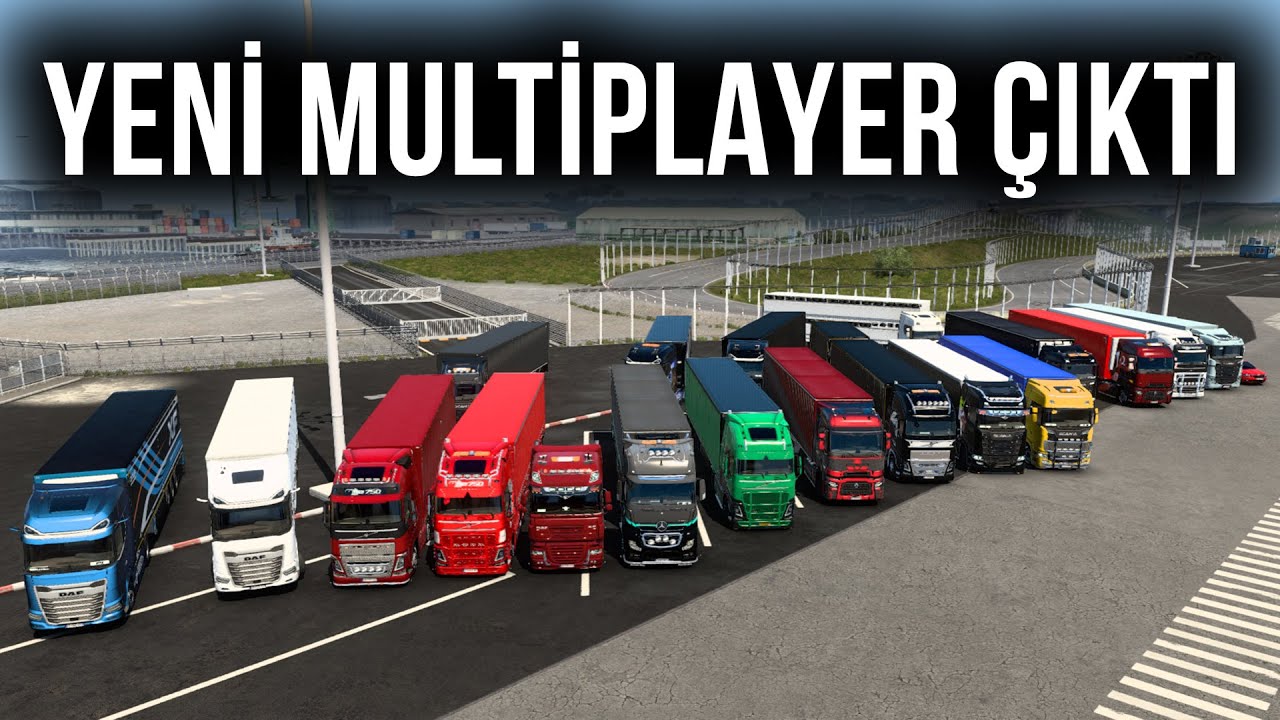 EURO TRUCK SIMULATOR 2 ARTIK ORİJİNAL OLARAK MULTIPLAYER OLDU !! - YouTube