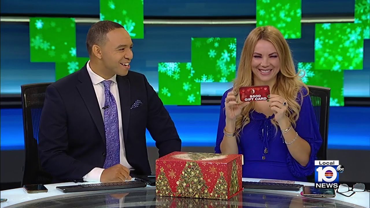 $500 gift card to Hooters is next Secret Santa prize! - YouTube