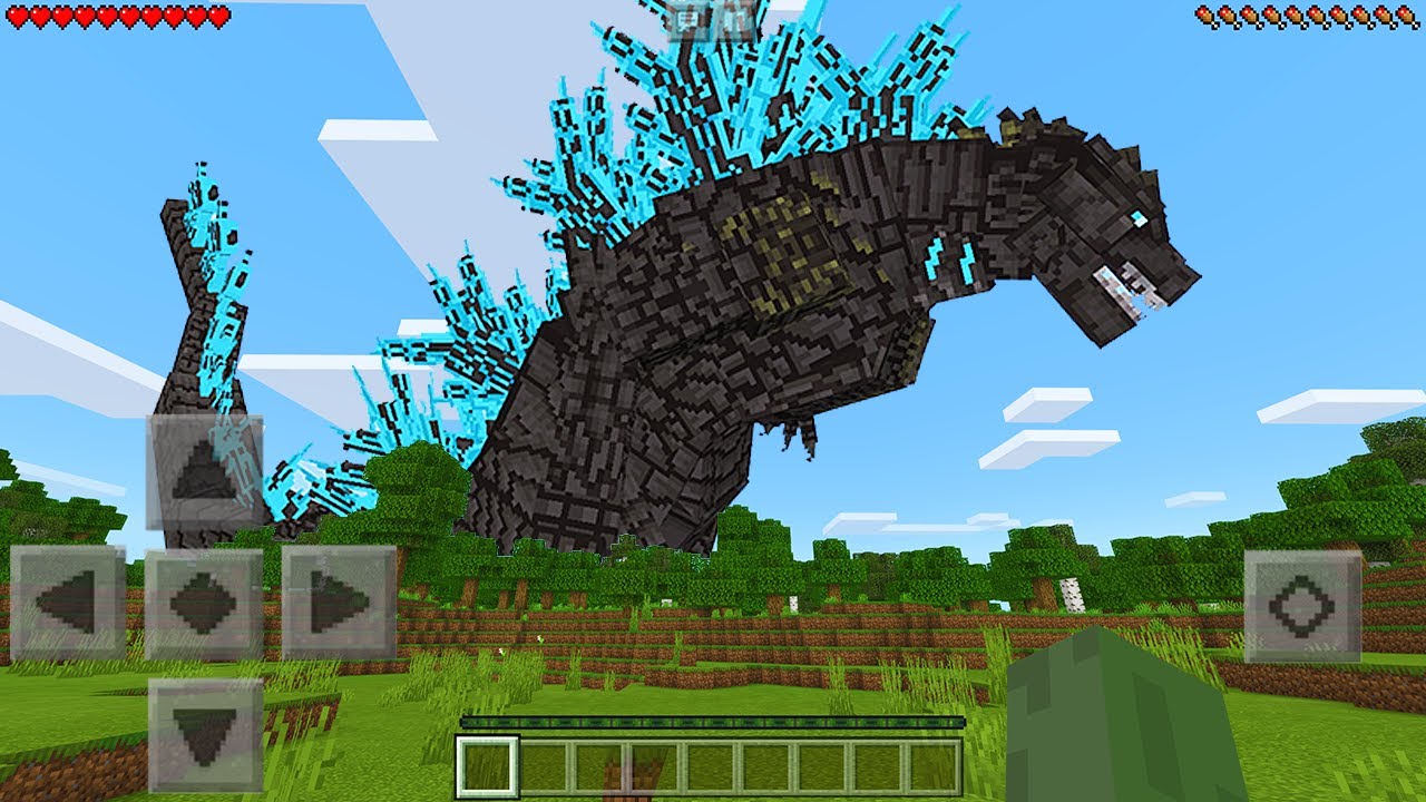 I Found GODZILLA MINUS ONE V3 in Minecraft Pocket Edition... - YouTube