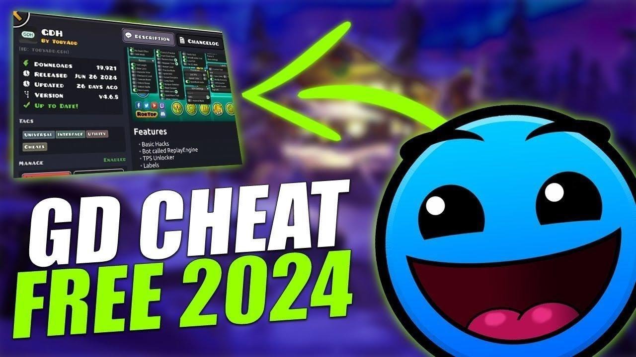 GEOMETRY DASH CHEAT MENU | GEOMETRY DASH MOD MENU | DOWNLOAD FREE 2025 ...