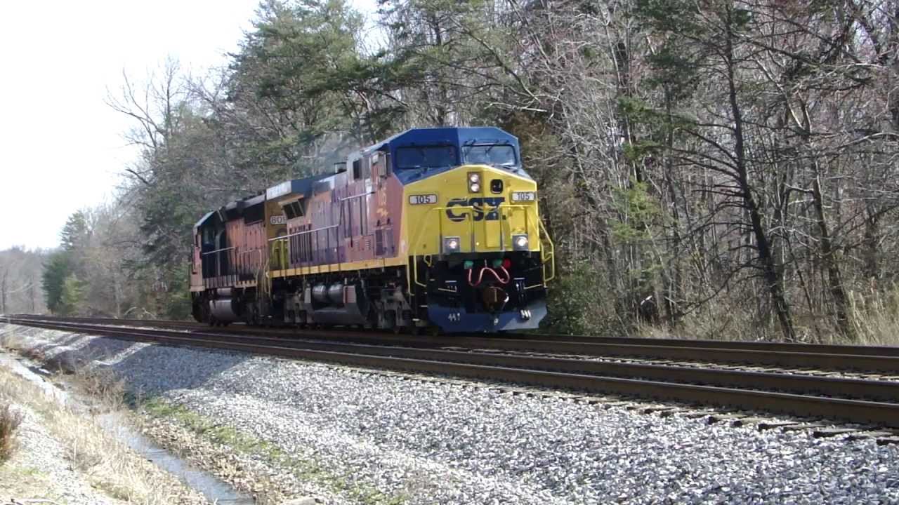 CSX Light Power with Nice Looking YN2 Paint - YouTube