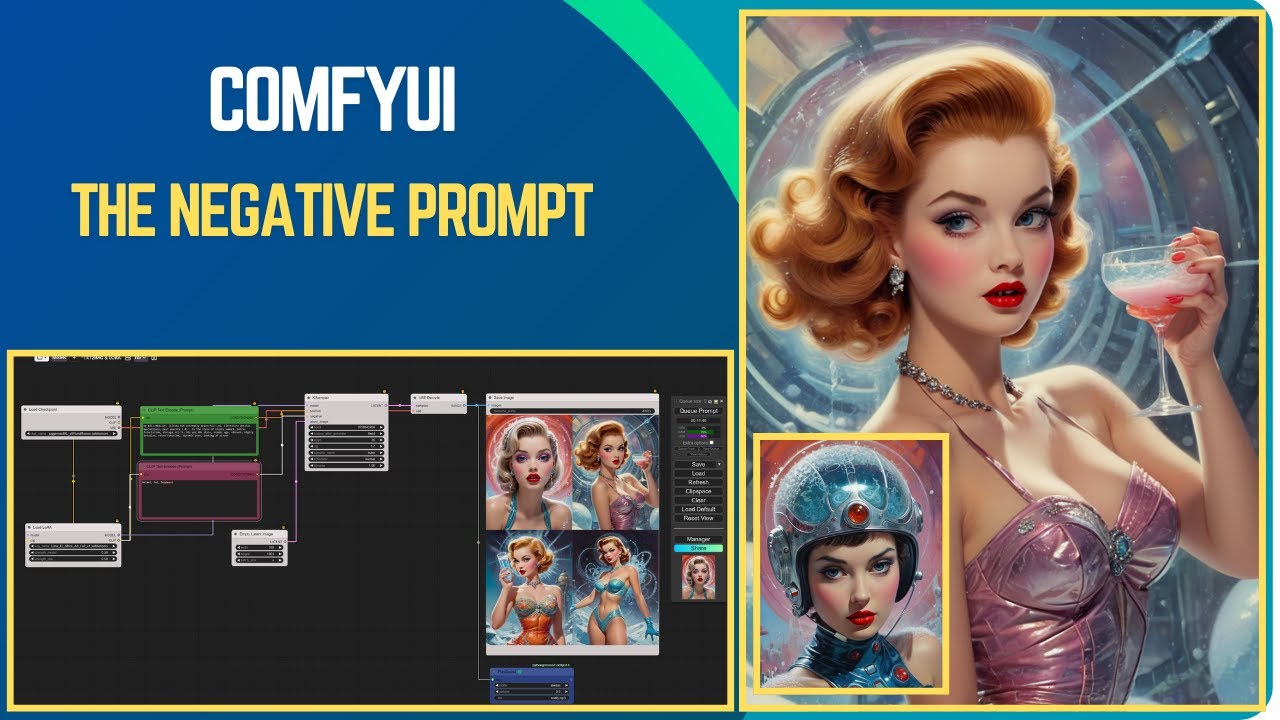 ComfyUI - The Negative Prompt - YouTube