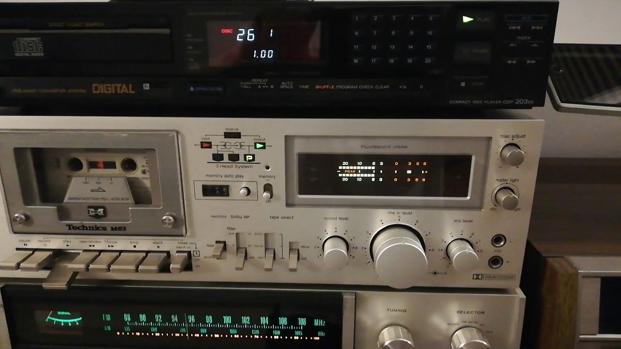 Technics RS-M63 - YouTube