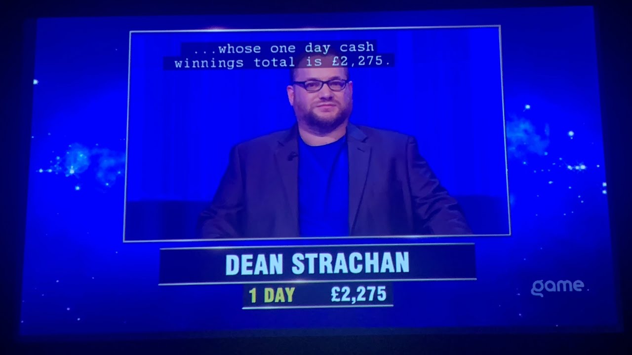 Jeopardy UK, intro - Dean Strachan Day 2 (1/25/24) - YouTube