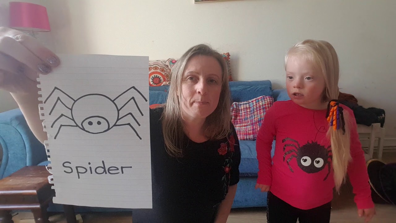 Makaton for 'spider' 🕷️ - YouTube