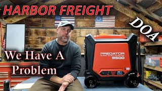 Harbor Freight Predator 4550 Watt Inverter Generator Un... | Doovi