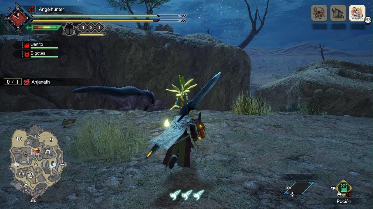 Monster Hunter Rise Glaive i Anjanath - YouTube