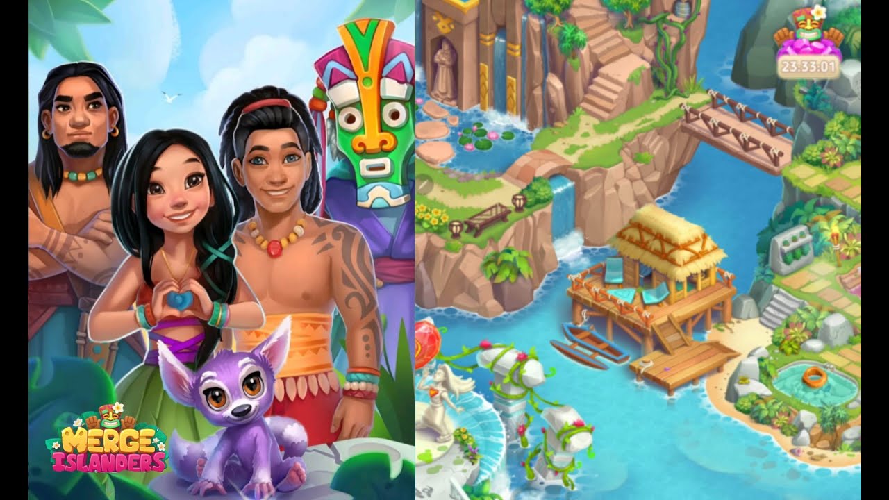 Merge Islanders: Magic Puzzle | Level 11 Part 32 🏕🏞 - YouTube