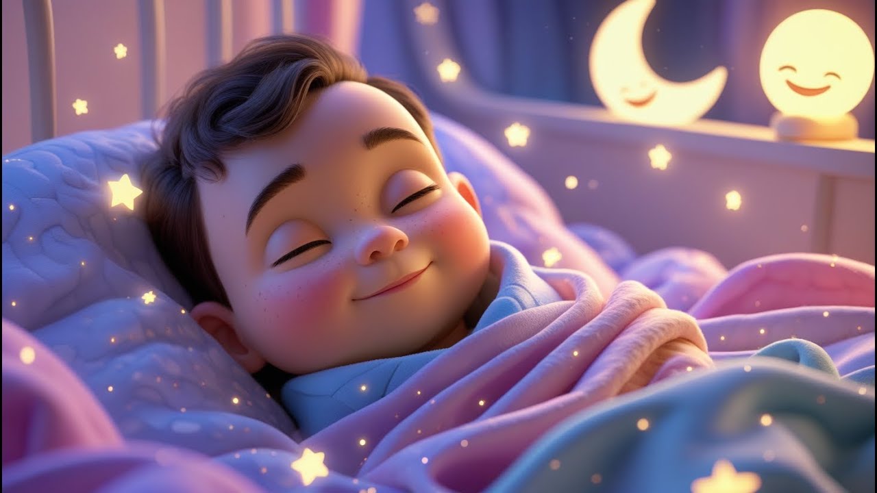 1 Hour Of Peaceful Lullaby Nighttime Nursery Animation | Calming Sleep ...