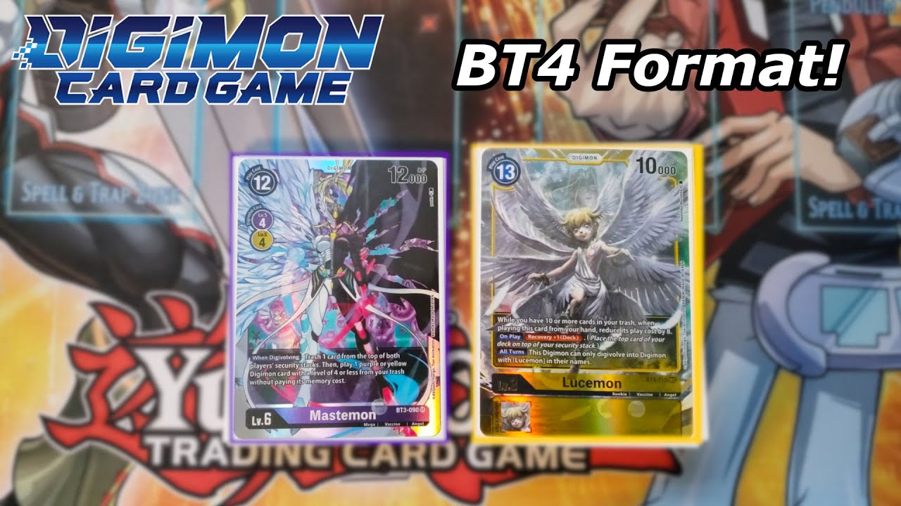 Mastemon Purple/Yellow Deck Profile! | Digimon TCG BT4 Format - YouTube