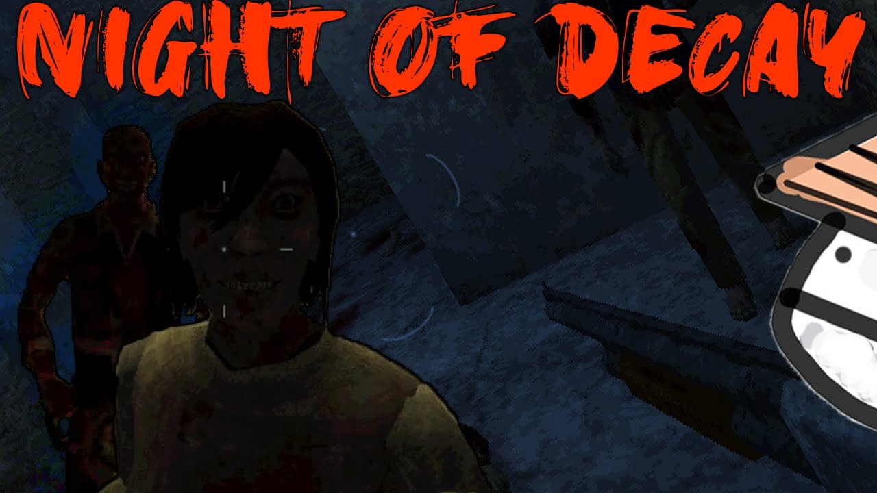 ZOMBIES WITH CHAINSAWS Night Of Decay #scary - YouTube