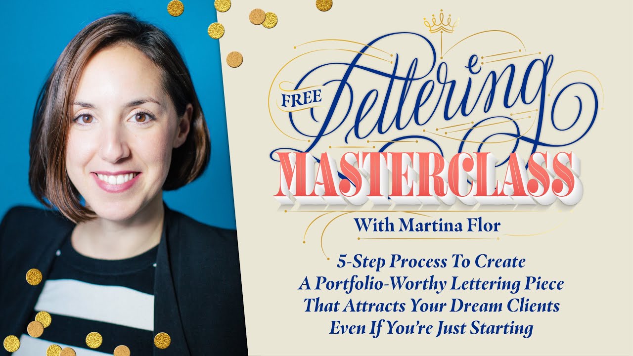 Free Lettering Masterclass with Martina Flor - YouTube